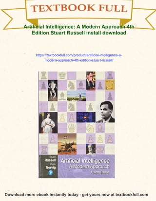 Artificial Intelligence: A Modern Approach 4th Edition Stuart Russell | PDF