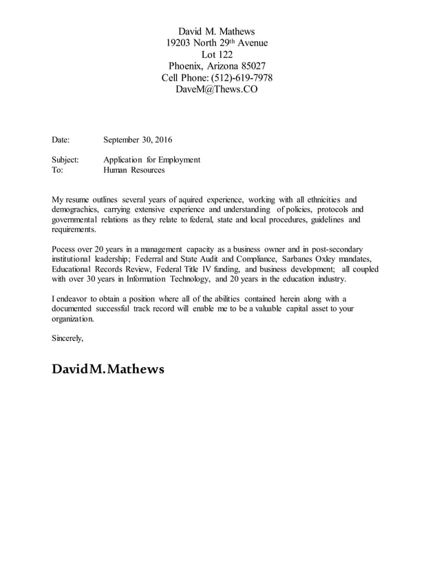 COVER LETTER DAVID MATHEWS 0919 | DOCX