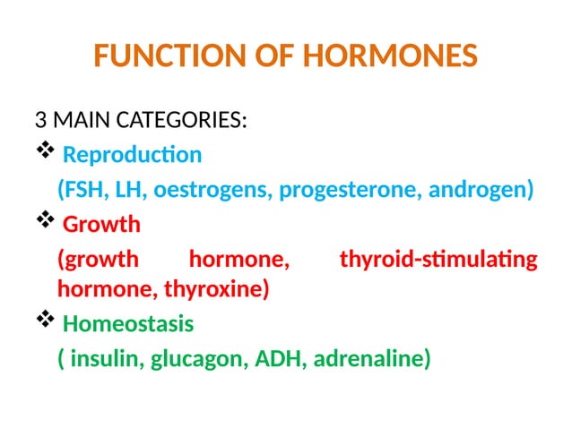 The-Role-of-Hormones science 10 aguinaldo | PPTX