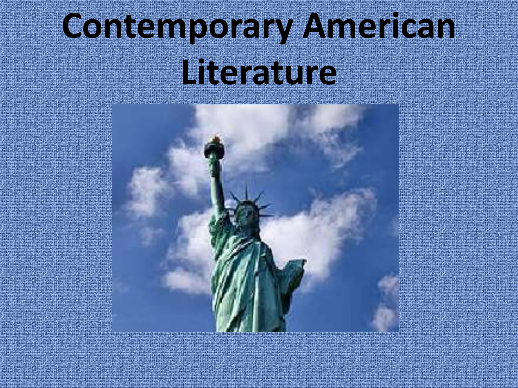 92690_Contemporary American Literature.pptx