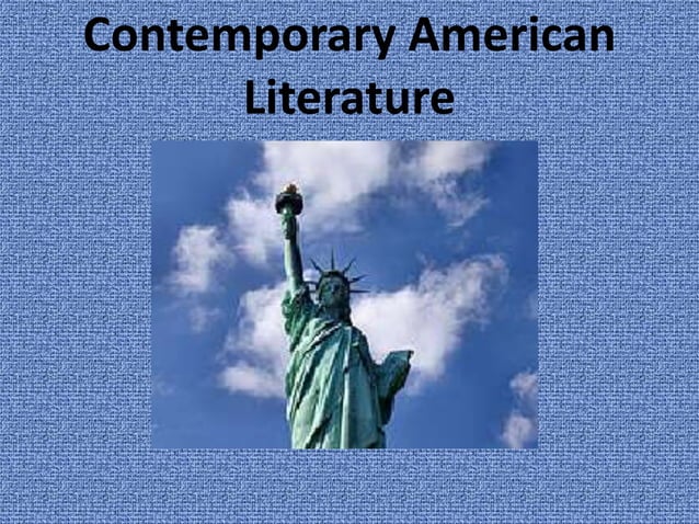 92690_Contemporary American Literature.pptx