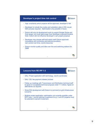Eskom - Grid Connectivity | PDF