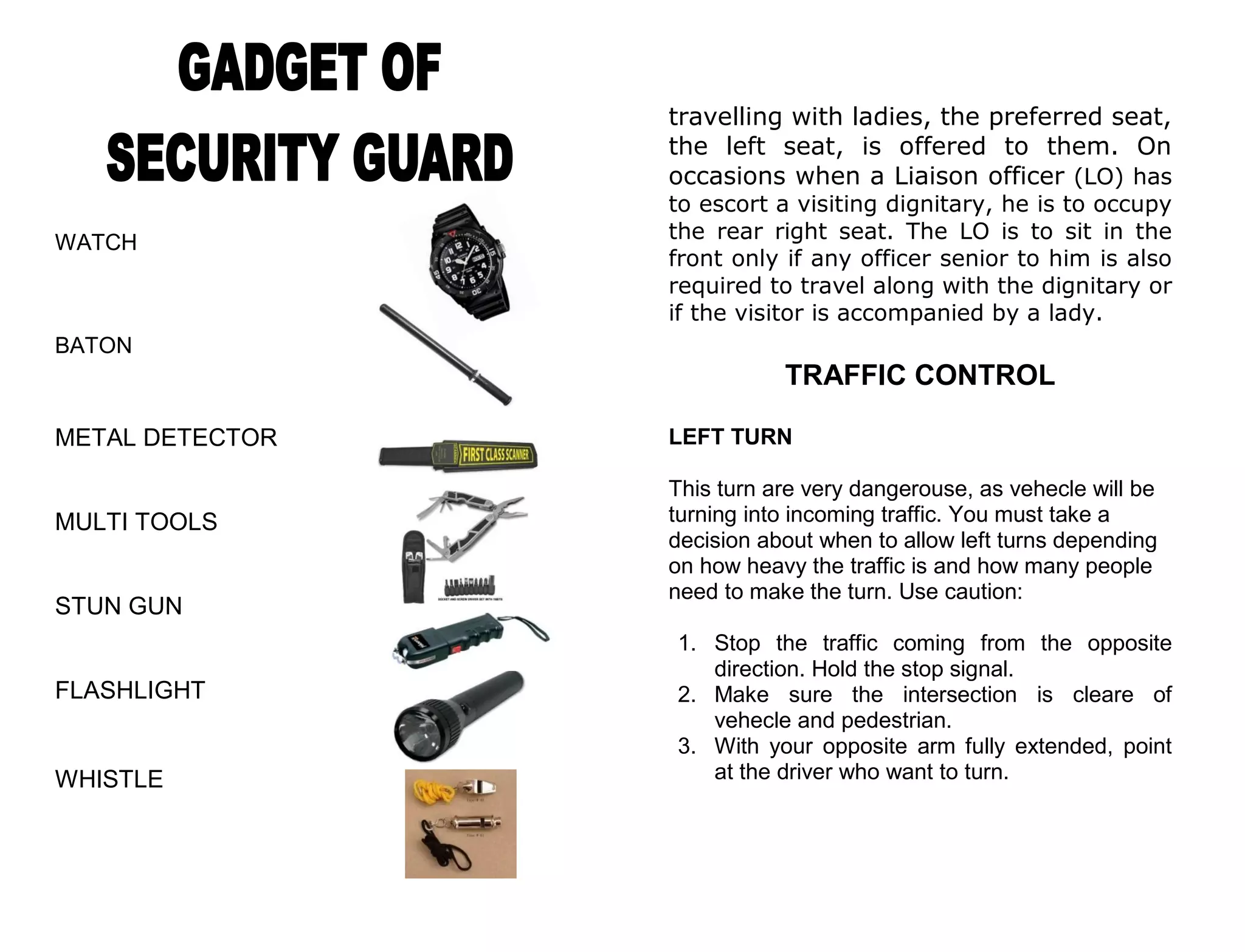 92717342 security-guard-handbook | PDF