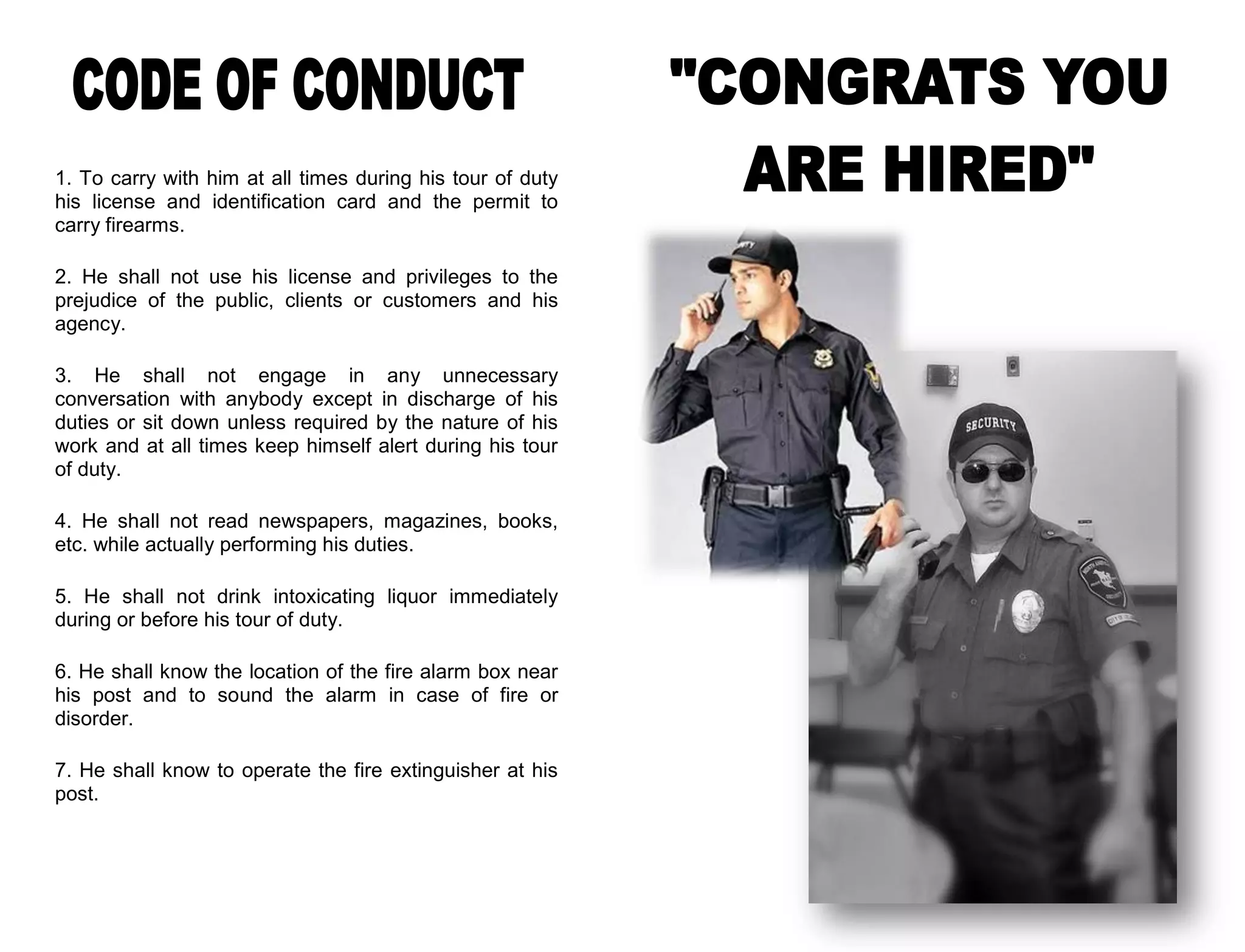 92717342 security-guard-handbook | PDF