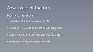 Thorium Reactors | PPTX