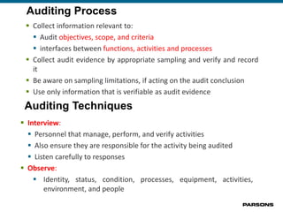 QMS Audit Process June 2015 | PPSX