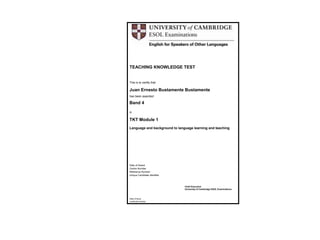 tkt-power-point-presentation | PPT