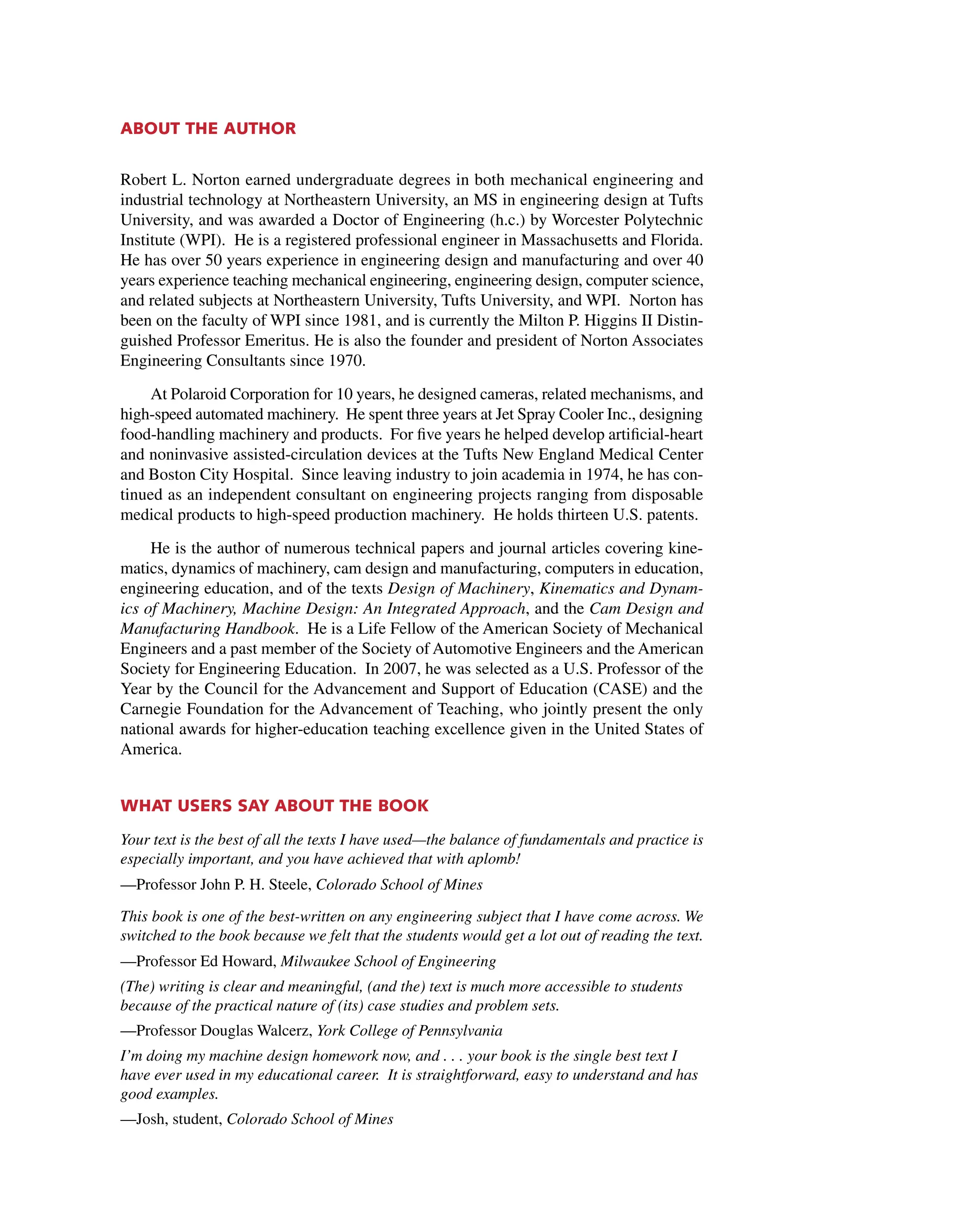 Machine design an integrated approach Sixth Edition Robert L. Norton | PDF