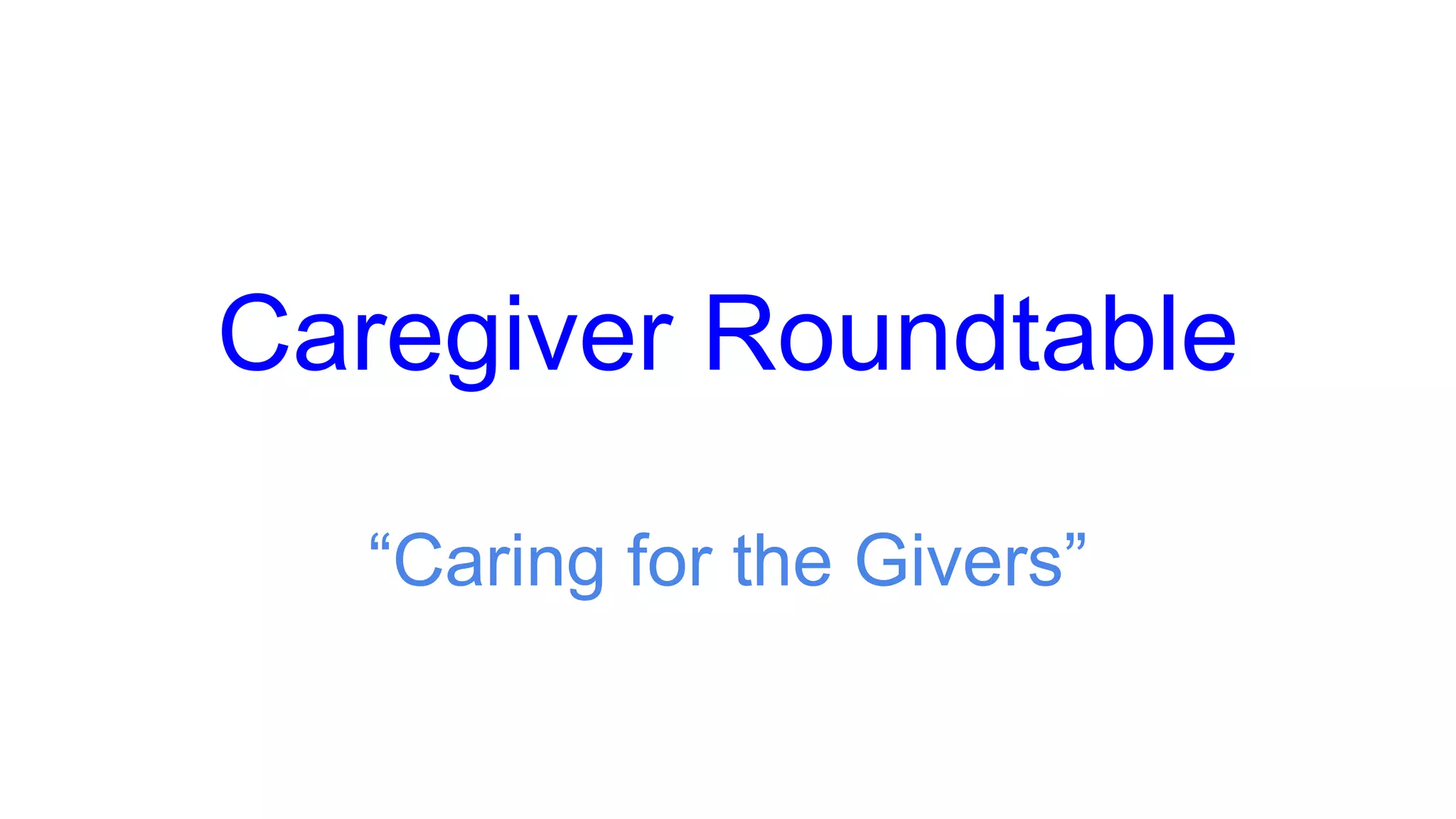 9/28/2021 Caregiving Roundtable : Caring for the Givers (AUA Live | Joshua Dippold and Denny K ...