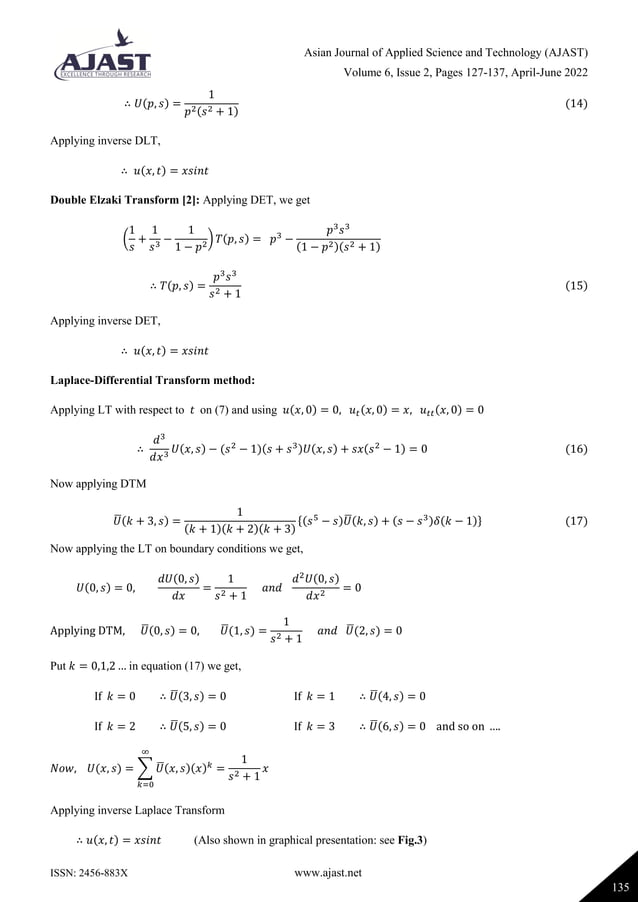 Analytical Solution of Partial Integro Differential Equations Using Laplace Differential ...