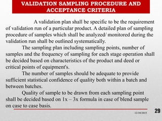 Process validation | PPTX