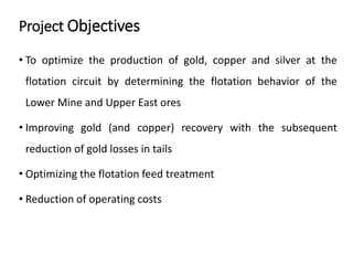 Flotation behaviour of Upper East and Lower Mine Ores | PPT