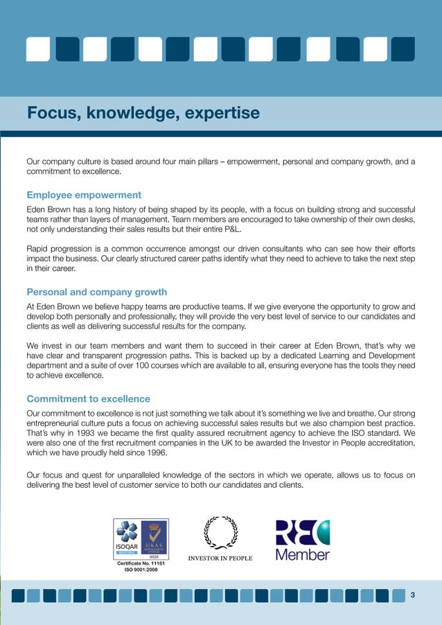 Eden Brown Built Environment EVP Document | PDF