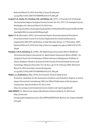 its based on environmental impacts term paper | PDF