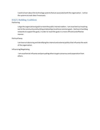 Executive Core QualificationES | DOCX