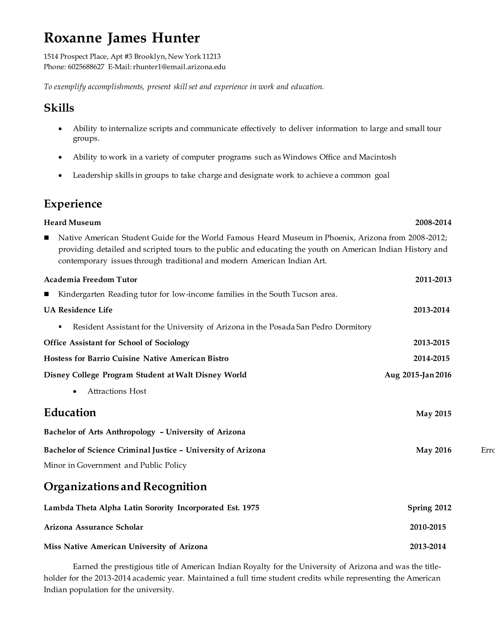 Hunter_Resume2015-2 | DOCX