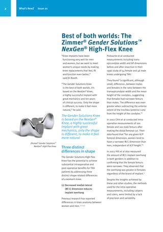 Zimmer - Gender Solutions | PDF | Bone and Joint Conditions | Diseases ...