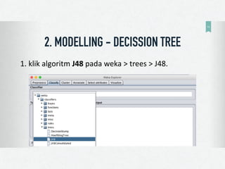 Modelling Decision Tree with Rapidminer Weka and Orange | PDF