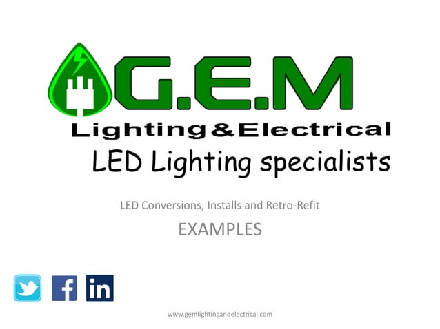 GEM Lighting and Electrical Ltd | PPT