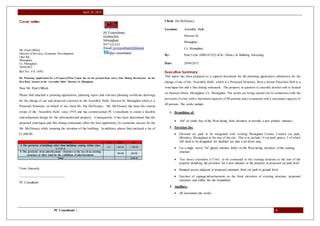 Planning Report; Assembly Halls, Monaghan | DOCX
