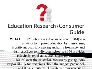 School Based Management (3) | PPTX