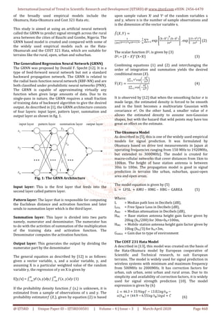 A Generalized Regression Neural Network Approach to Wireless Signal Strength Prediction | PDF