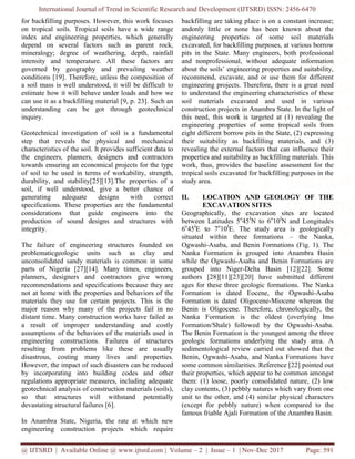 Assessment of the Engineering Properties and Suitability of Some ...