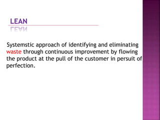 Lean | PPTX