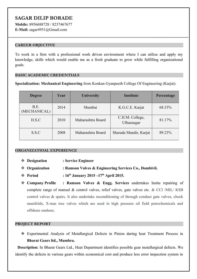 Sagar CV Updated | DOC | Hinduism | Religion & Spirituality