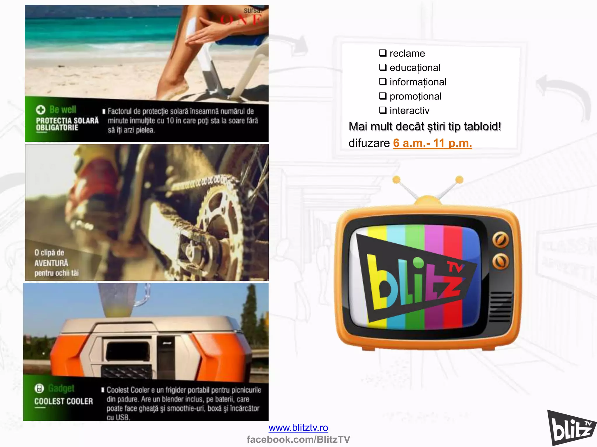 Prezentare BLITZ TV | PPT