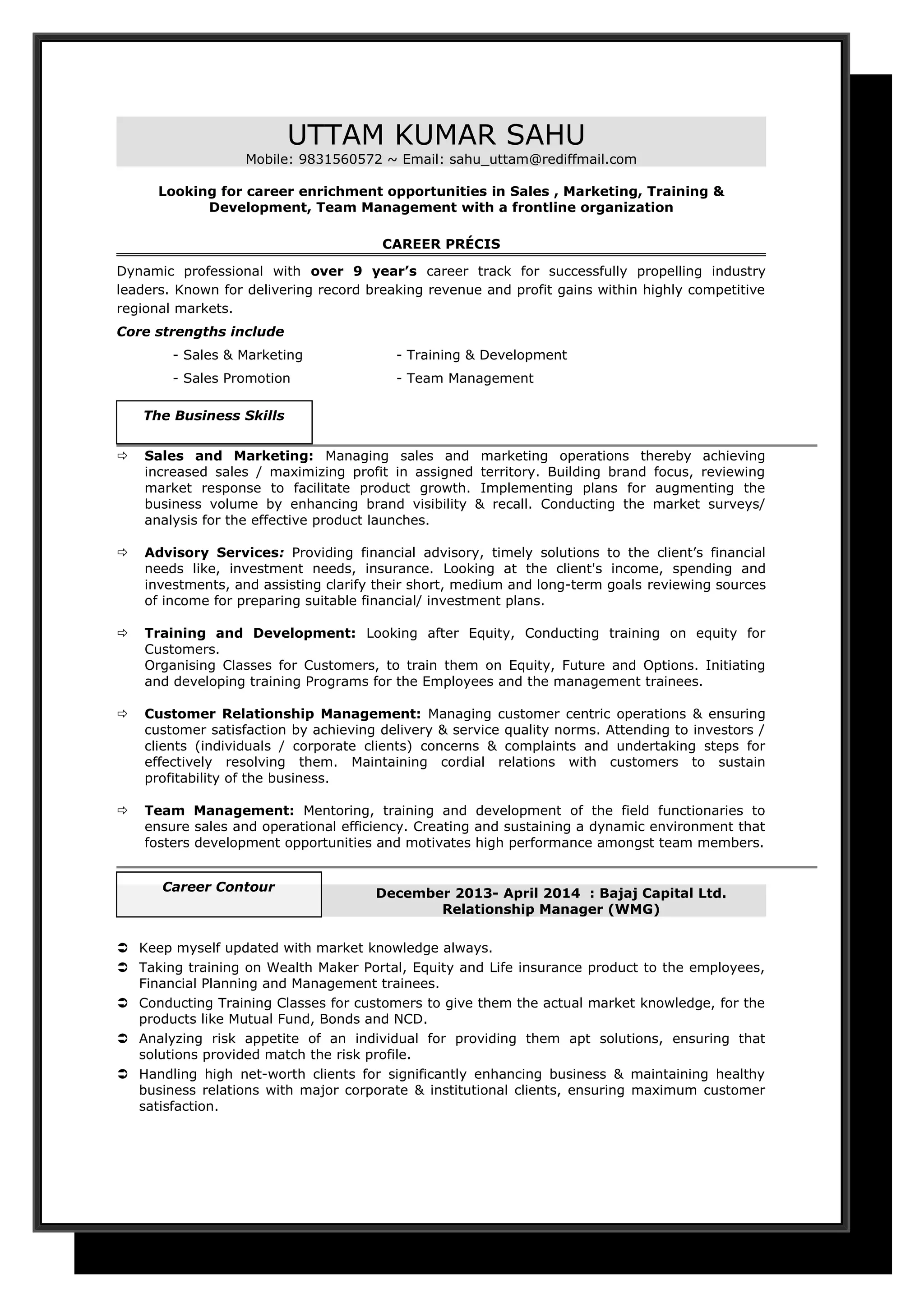 Uttam_update_CV | PDF