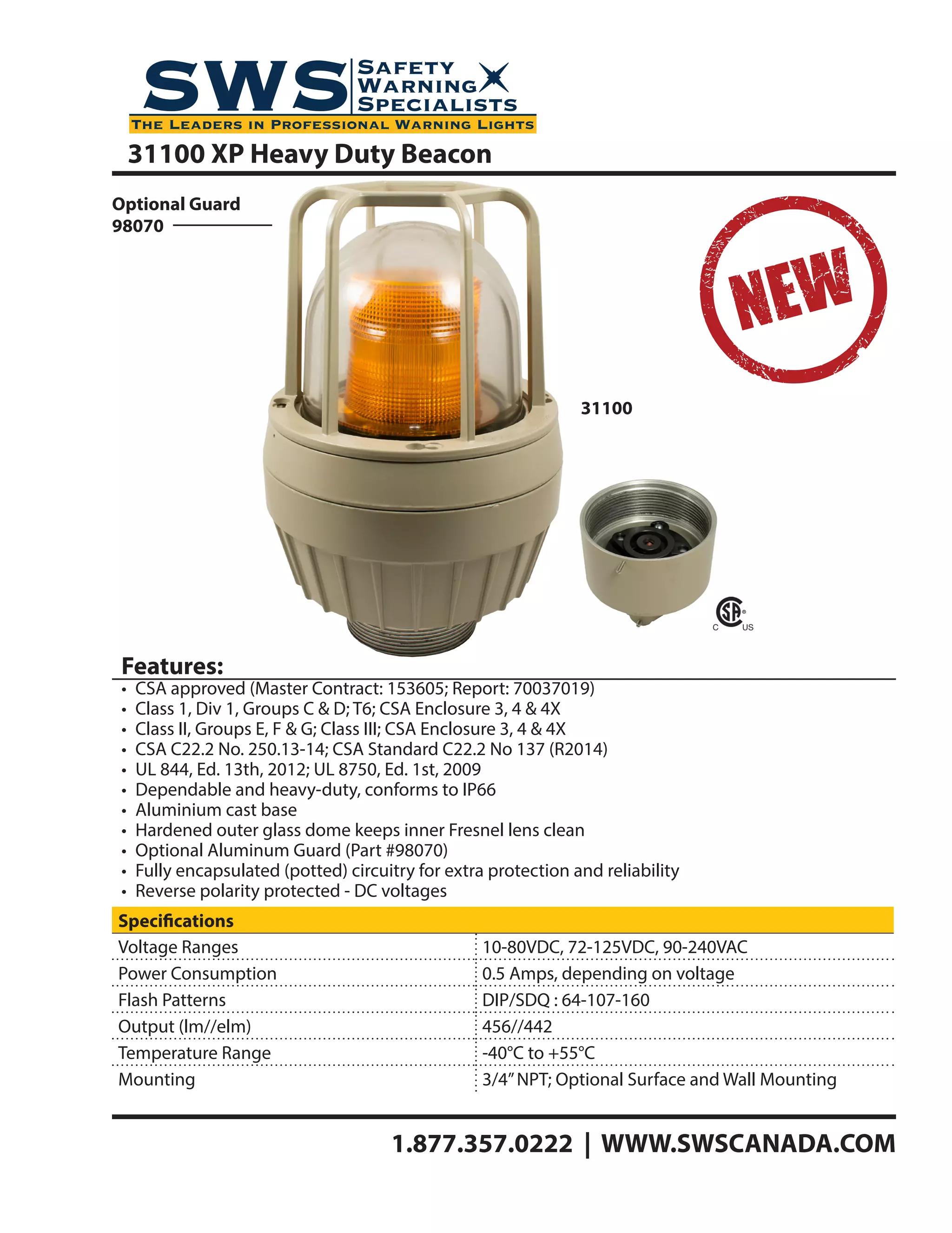 SWS 31100 XP C1D1 Series | PDF