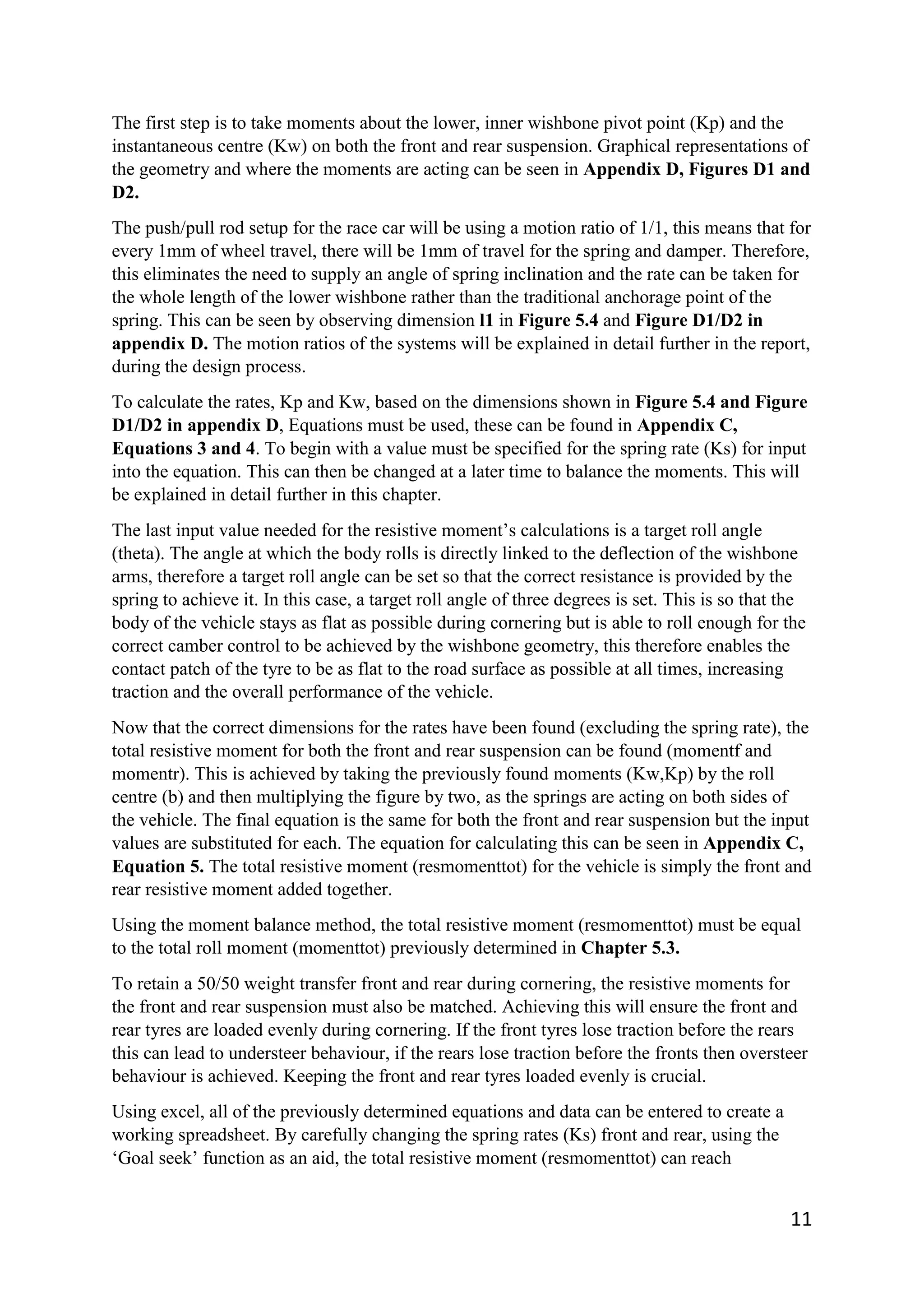 Dissertation - Design of a Formula Student Race Car Spring, Damper and ...