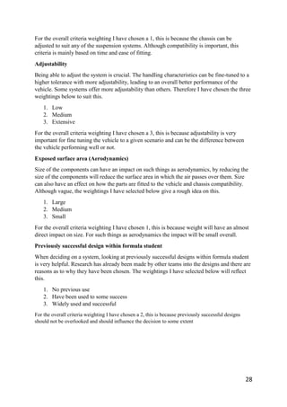 Dissertation - Design of a Formula Student Race Car Spring, Damper and ...