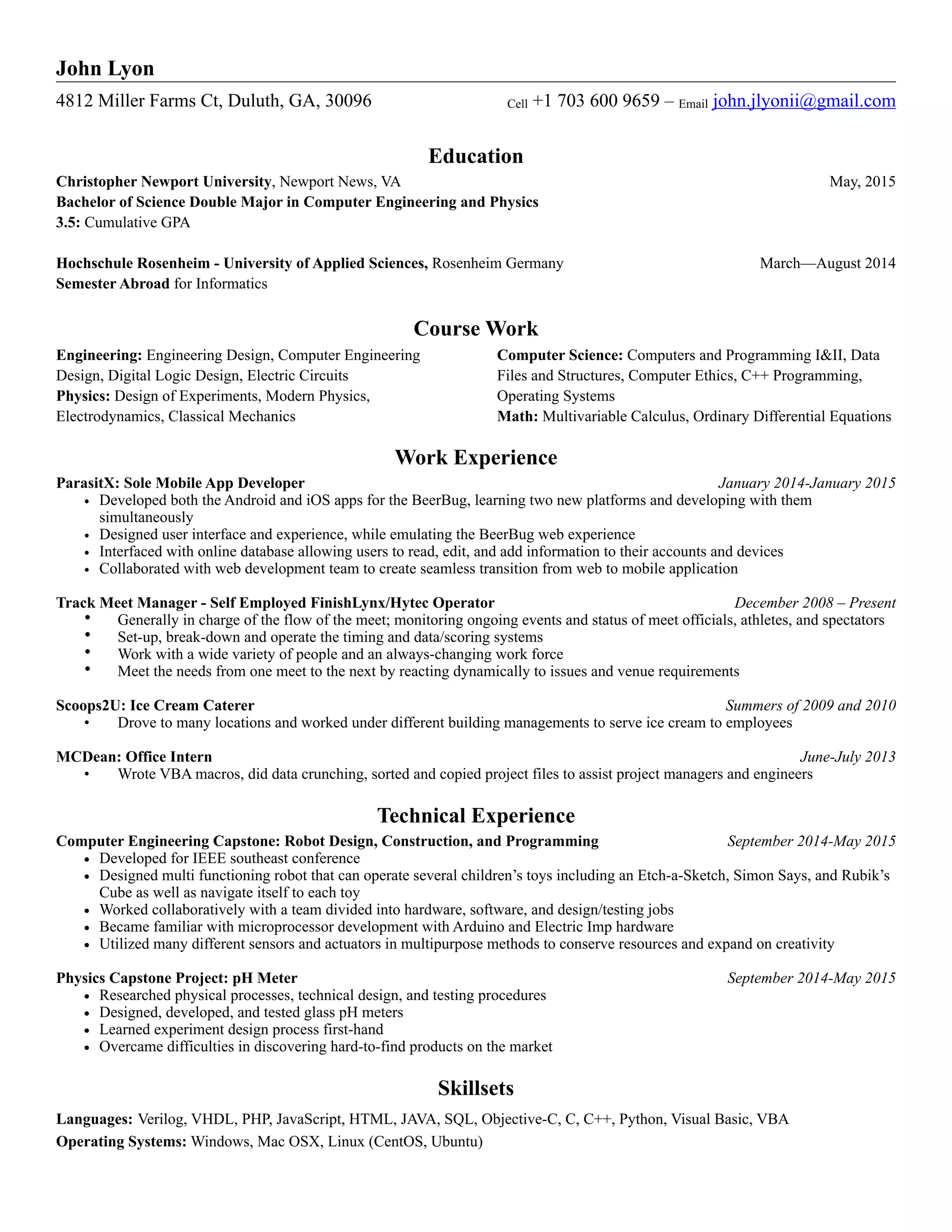 AP-Resume | PDF