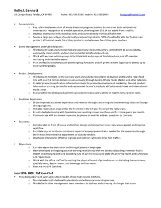 Kelly J Bennett Resume 7-15-16 | DOCX
