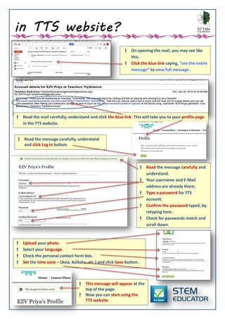 TTS - take away handout | PDF