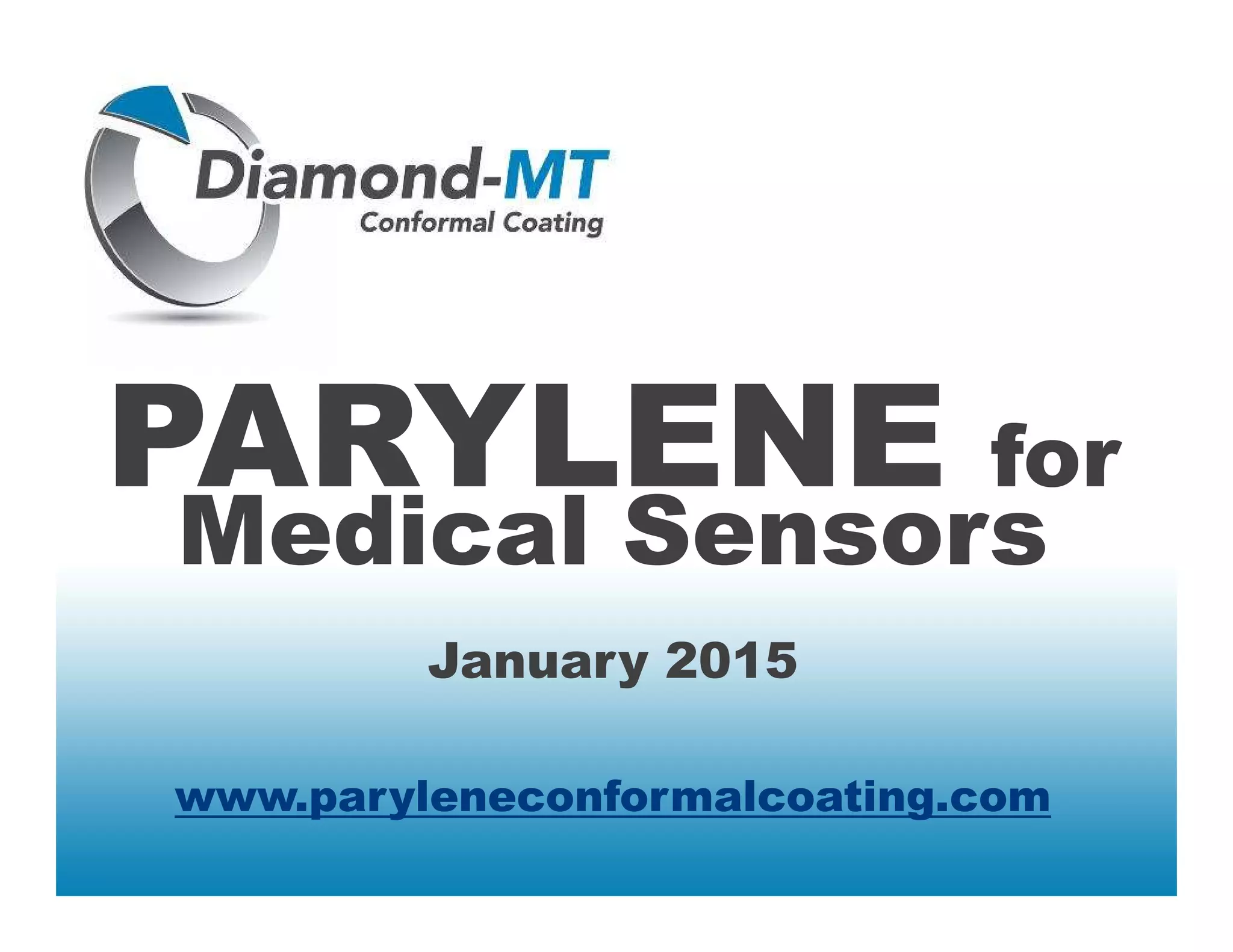DMT Medical Sensors presentation | PPT
