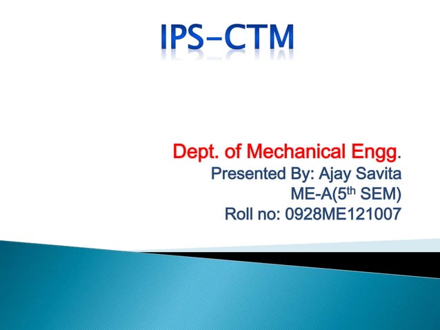 CAM AND FOLLOWER | PPTX | Computer Peripherals | Computing