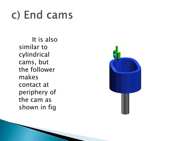 CAM AND FOLLOWER | PPTX | Computer Peripherals | Computing