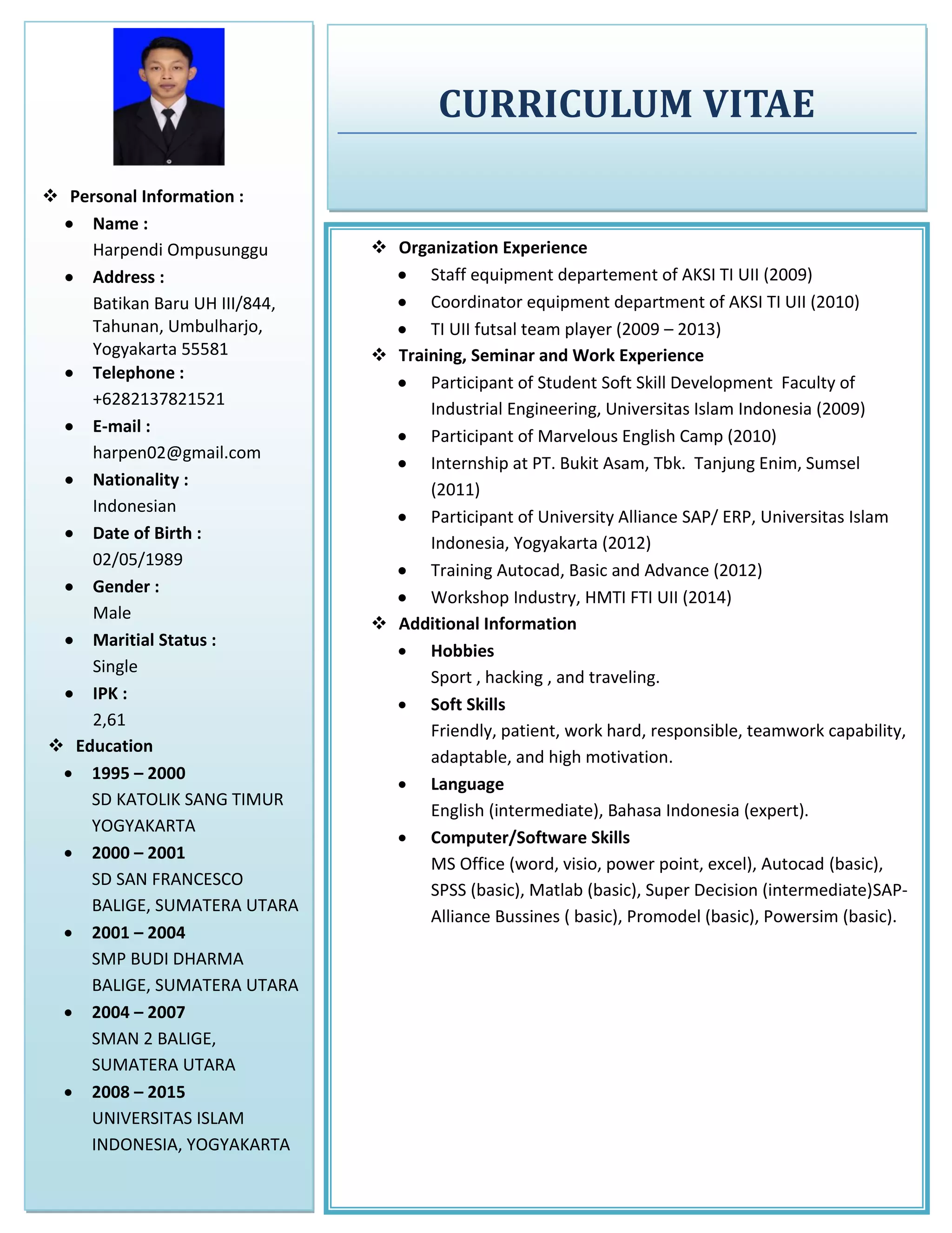 Berkas Lamaran Terbaru | PDF