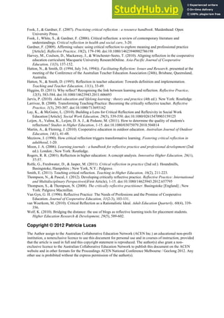 92 Critical-Reflection | PDF