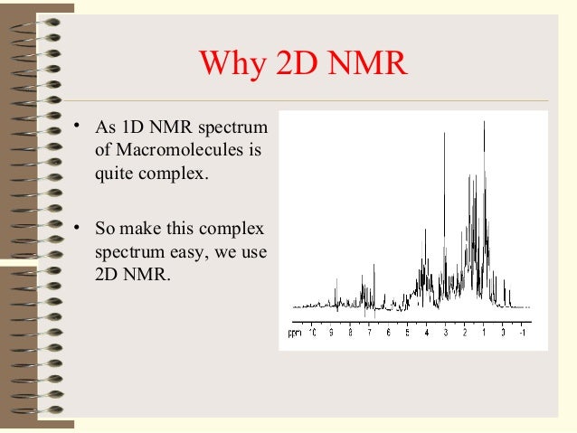 Two Diemensional NMR (2D NMR)