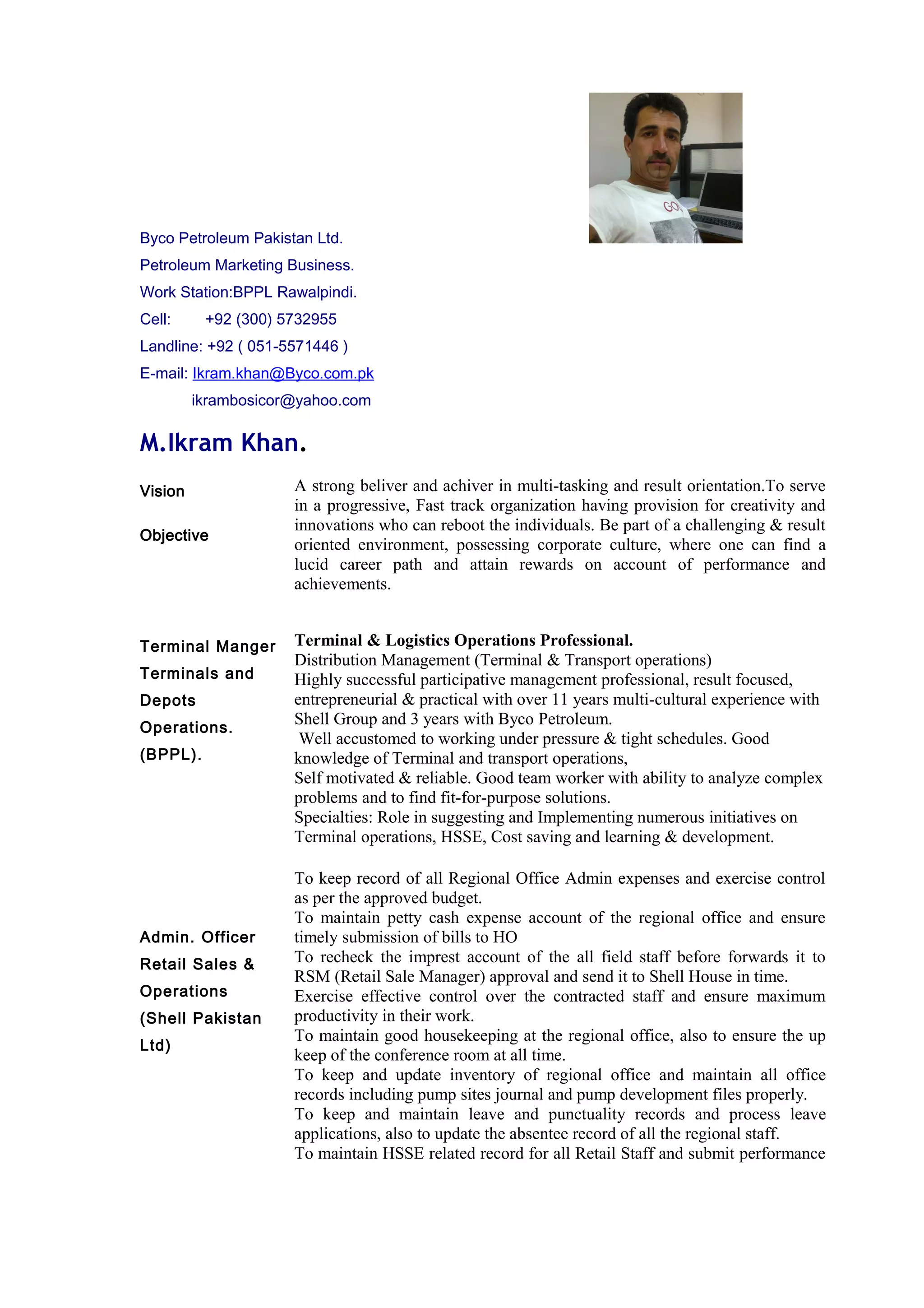 Credential Outlook.Ikram Khan | DOC