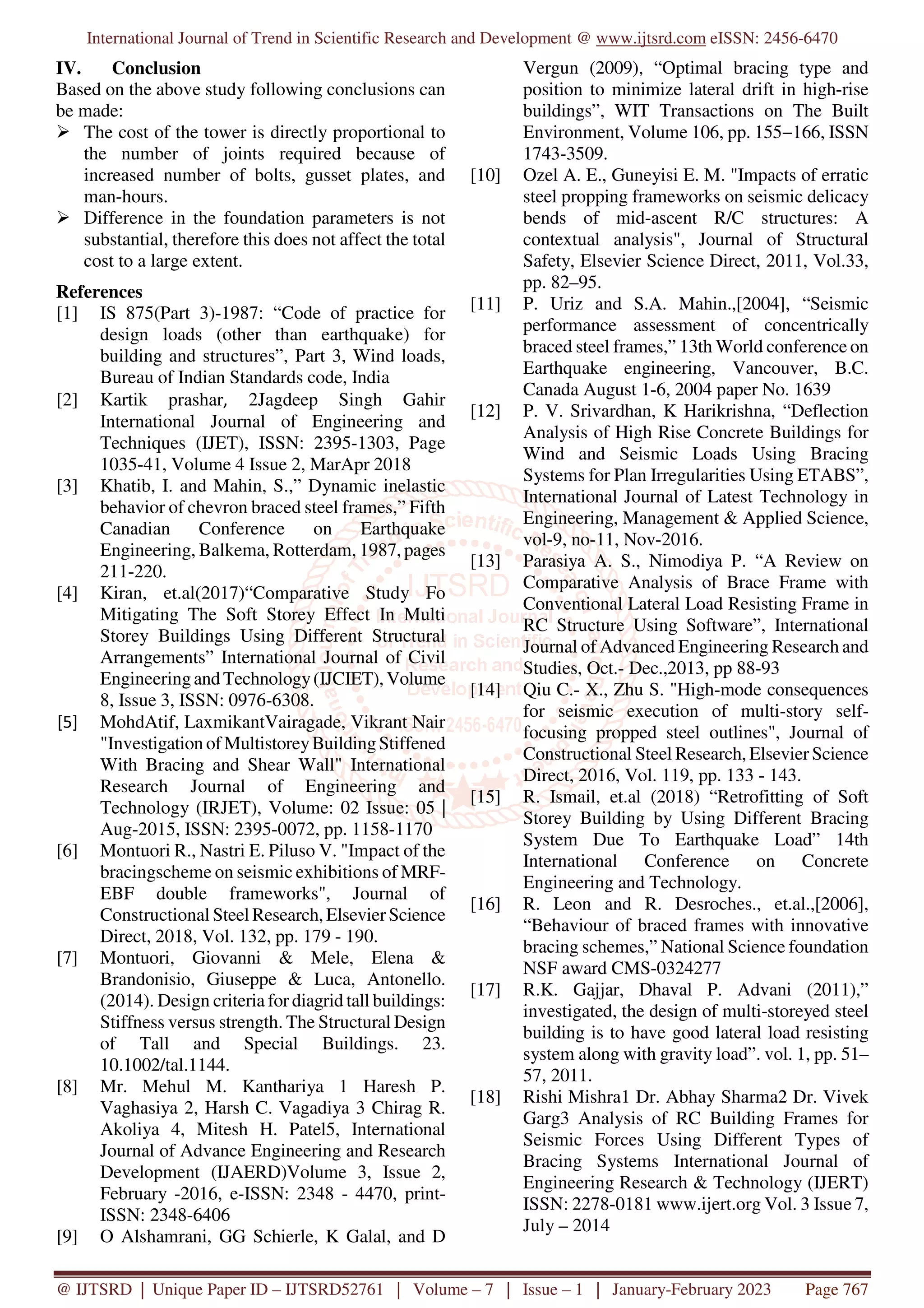 Design of Transmission Tower with Three Different Configurations on the ...
