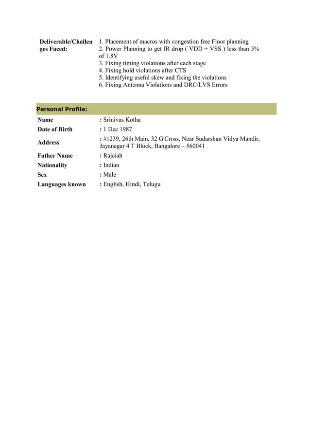 Srinivas_Kotha_CV | PDF