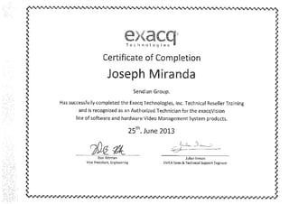 Engineer Joseph Miranda CV | PDF