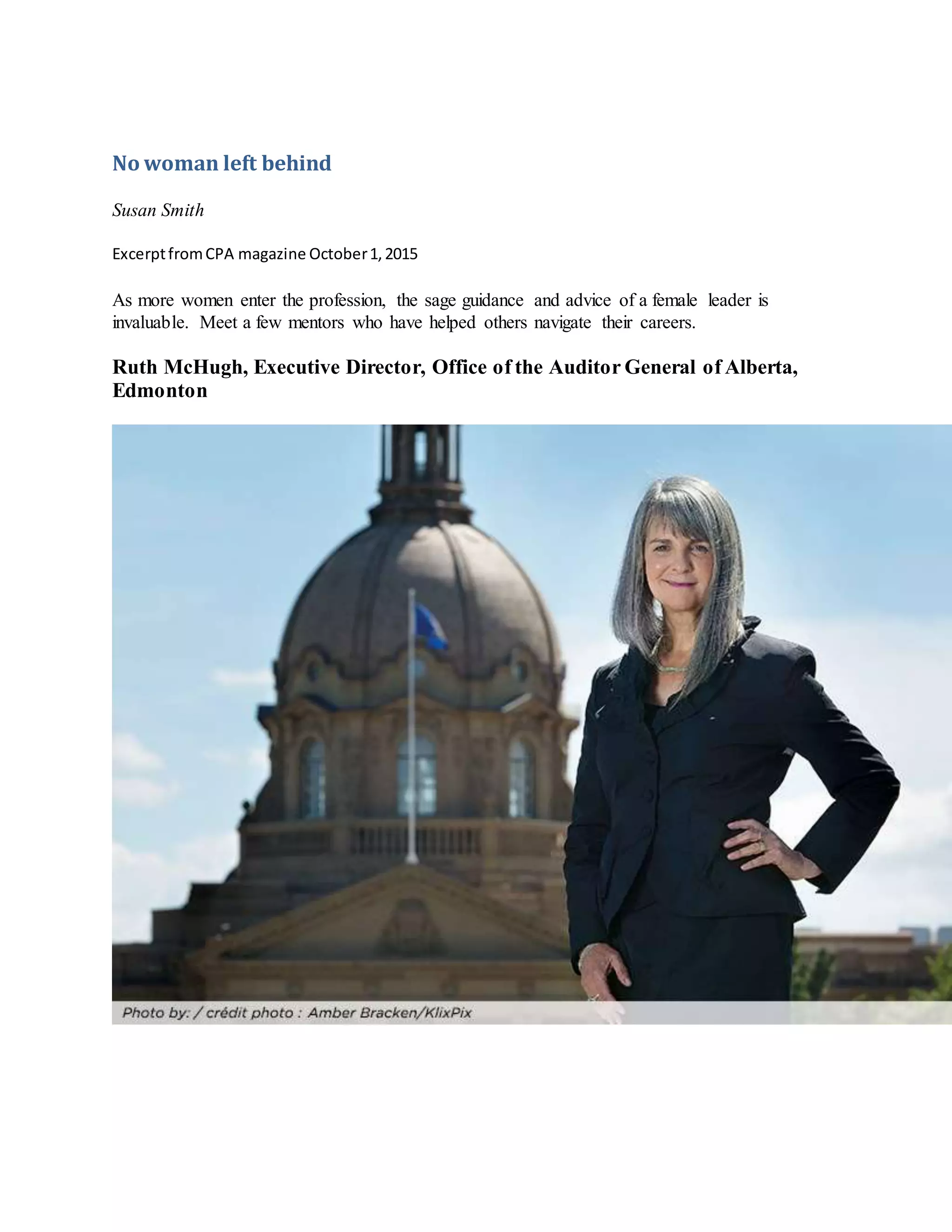 CPA magazine article | DOCX | Career Advice | Careers