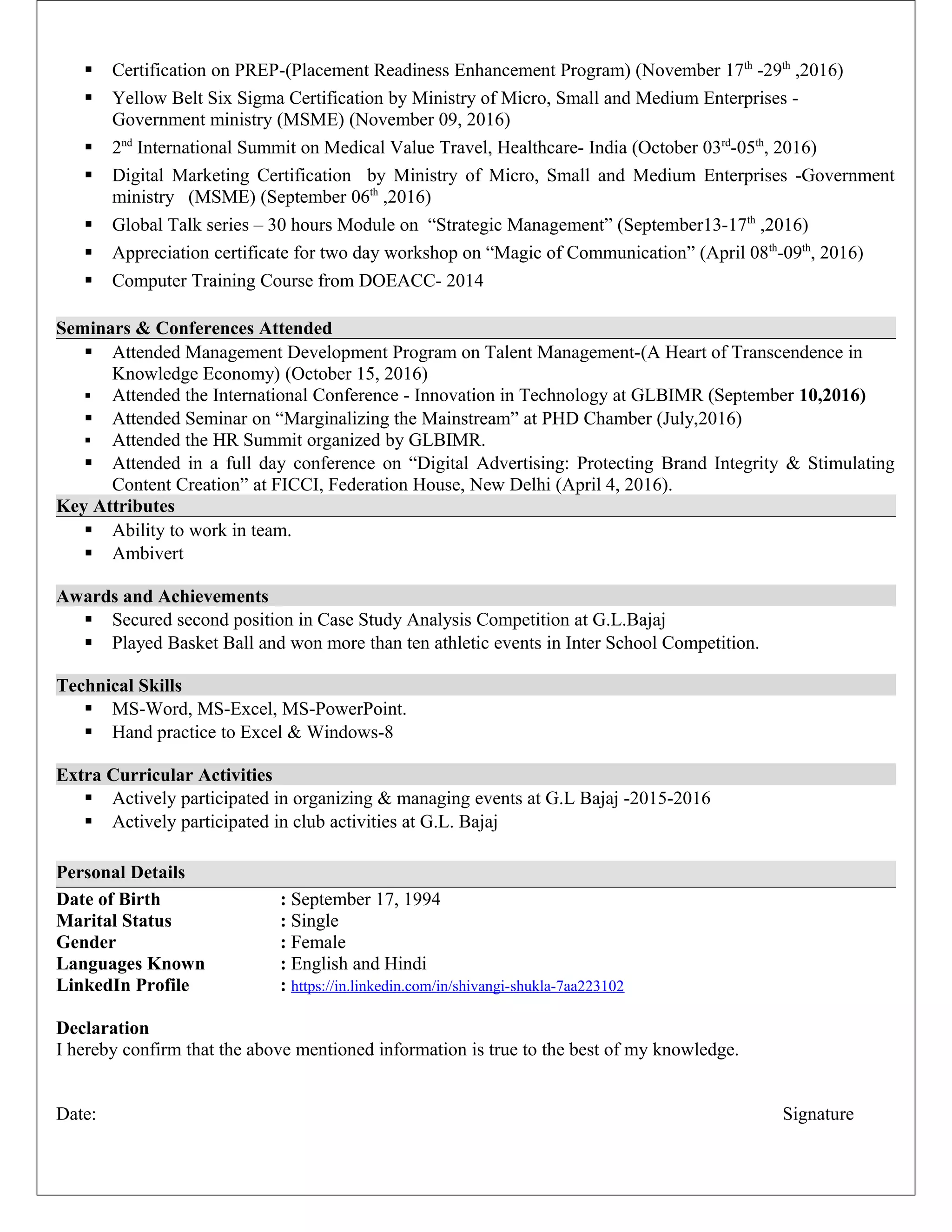 shivangi shukla | DOC