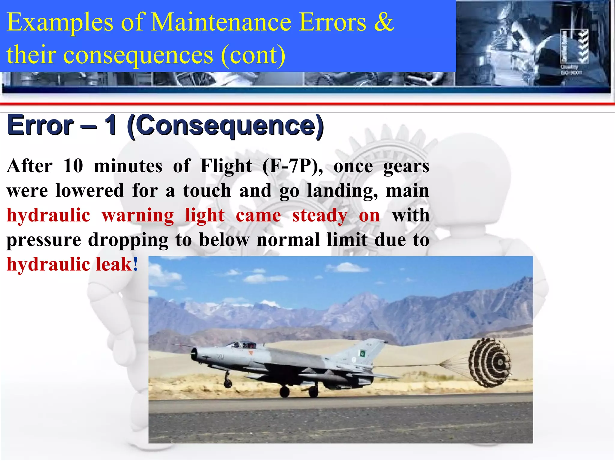Maintenance Mistakes | PPT